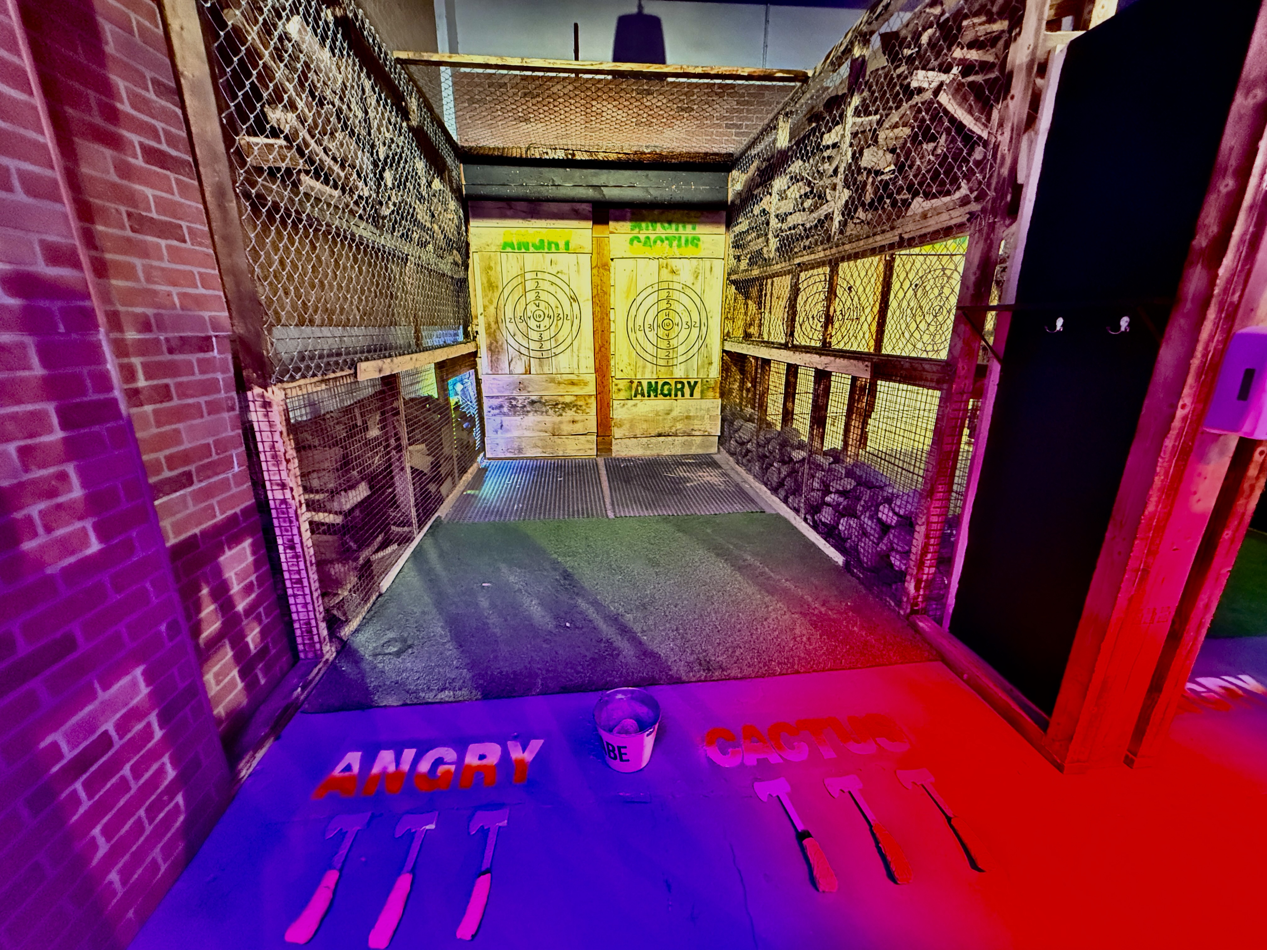 The Angry Cactus Lounge | Axe Throwing & Rage Rooms | Chicago Entertainment